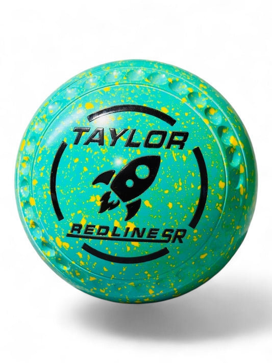 Taylor Redline SR Mint/Yellow Rocket Ship Size 0000 Half Pipe 35 Stamp ...