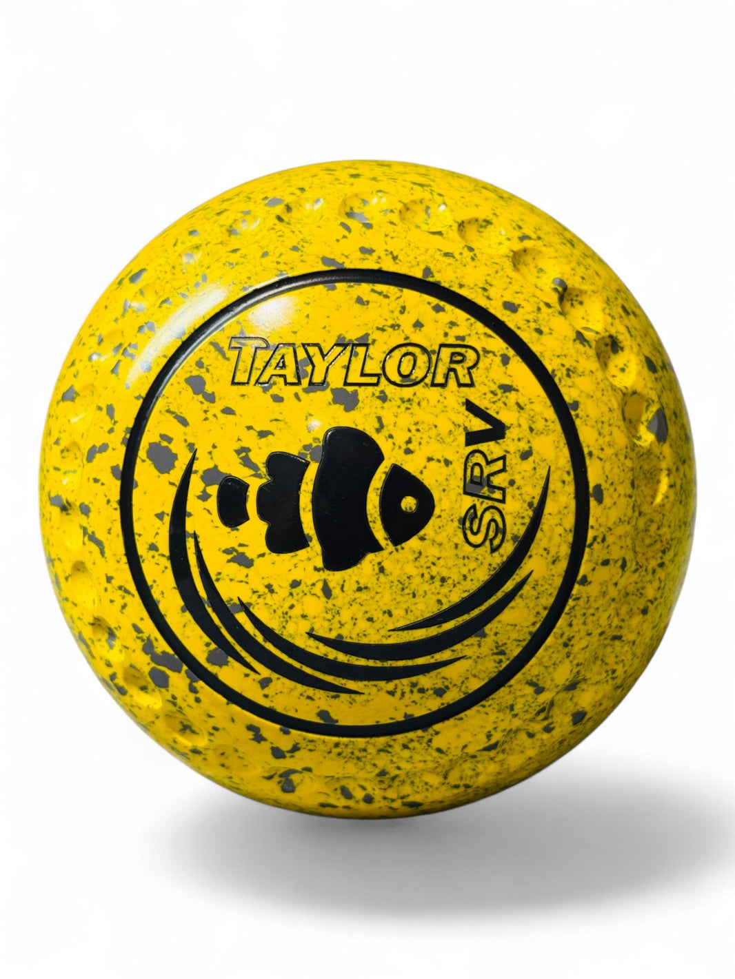 Taylor SRV Yellow/Grey Fish Size 2 Half Pipe 35 Stamp – Taylor Bowls ...