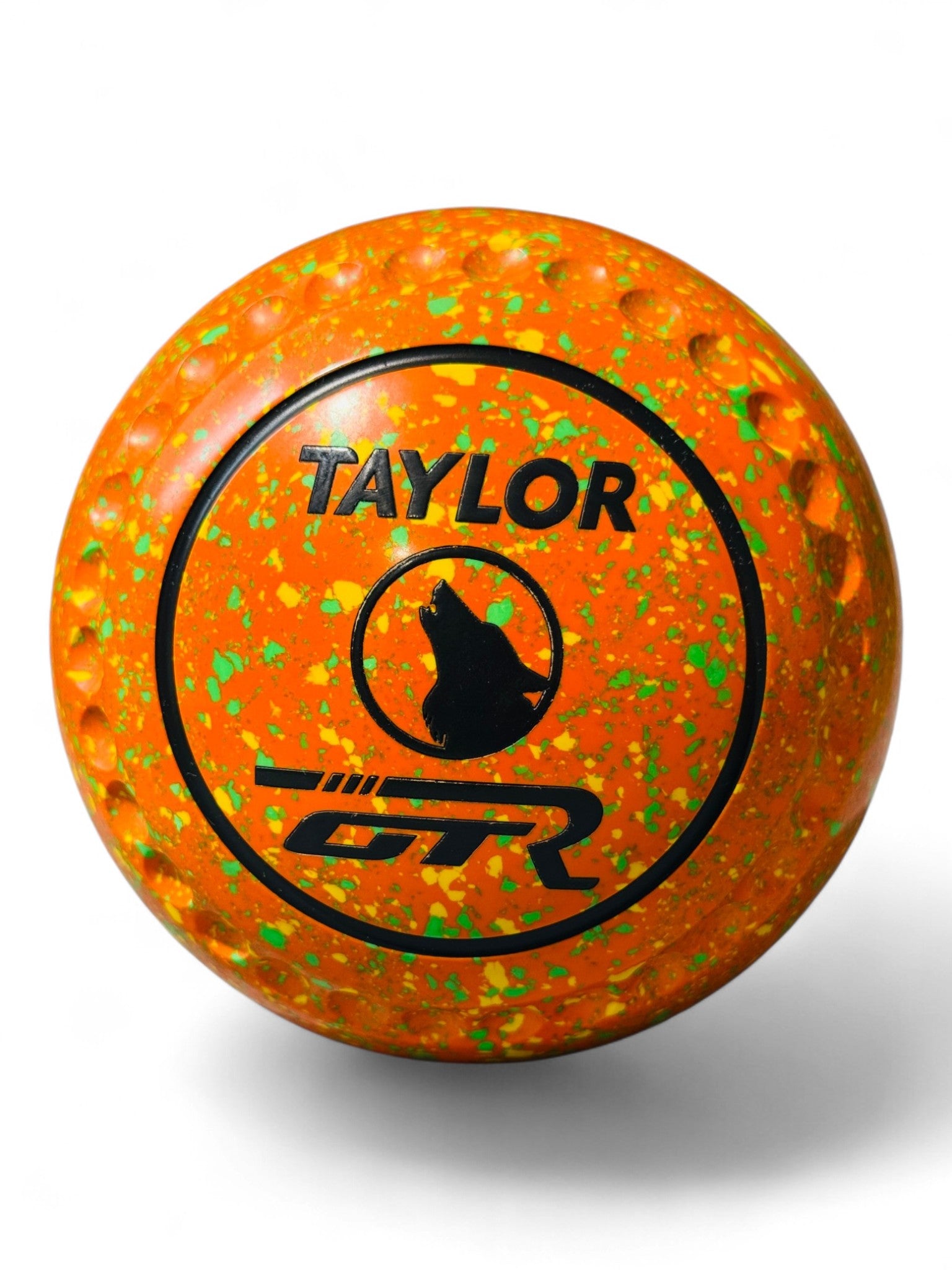 Taylor GTR Orange/Yellow/Lime Wolf Size 3 Half Pipe 35 Stamp – Taylor ...